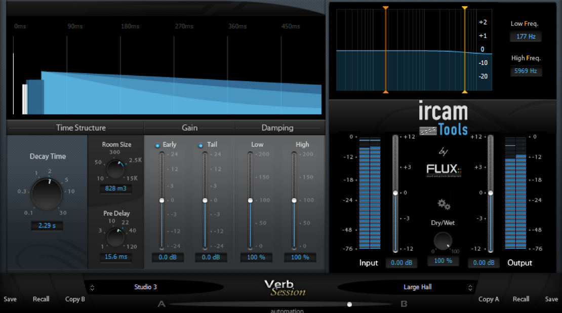 IRCAM Verb Session The Ultimate Session Reverberation Processor – Alto Music