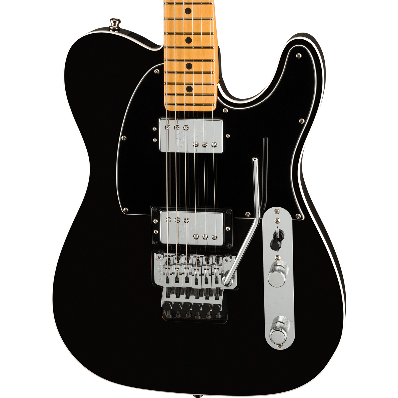 Fender American Ultra Luxe Telecaster® Floyd Rose® HH Electric Guitar ...