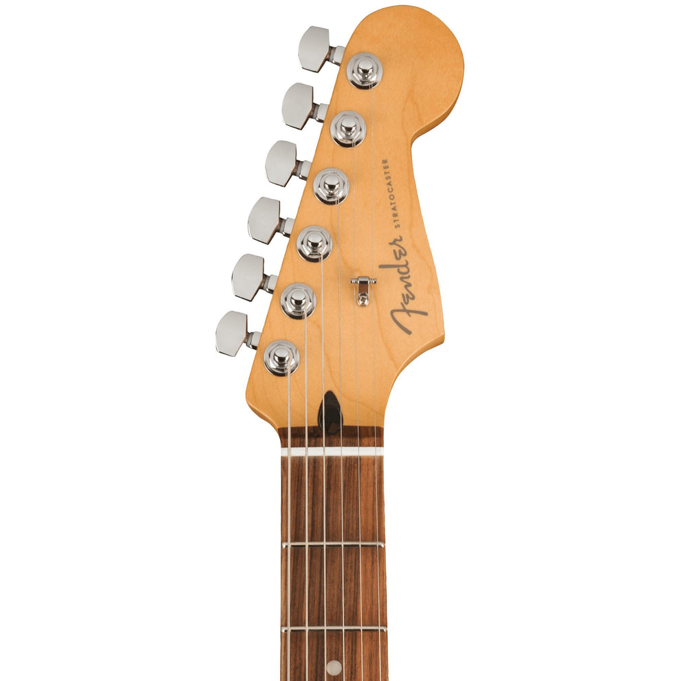 Fender Player Plus Stratocaster® Electric Guitar, Aged Candy Apple Red ...