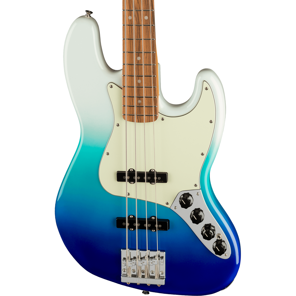 Fender Player Plus Jazz Bass® Electric Bass, Pau Ferro, Belair Blue ...
