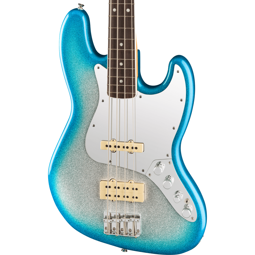 Fender Limited Player Plus x Blu DeTiger Jazz Bass - Sky Burst Sparkle ...