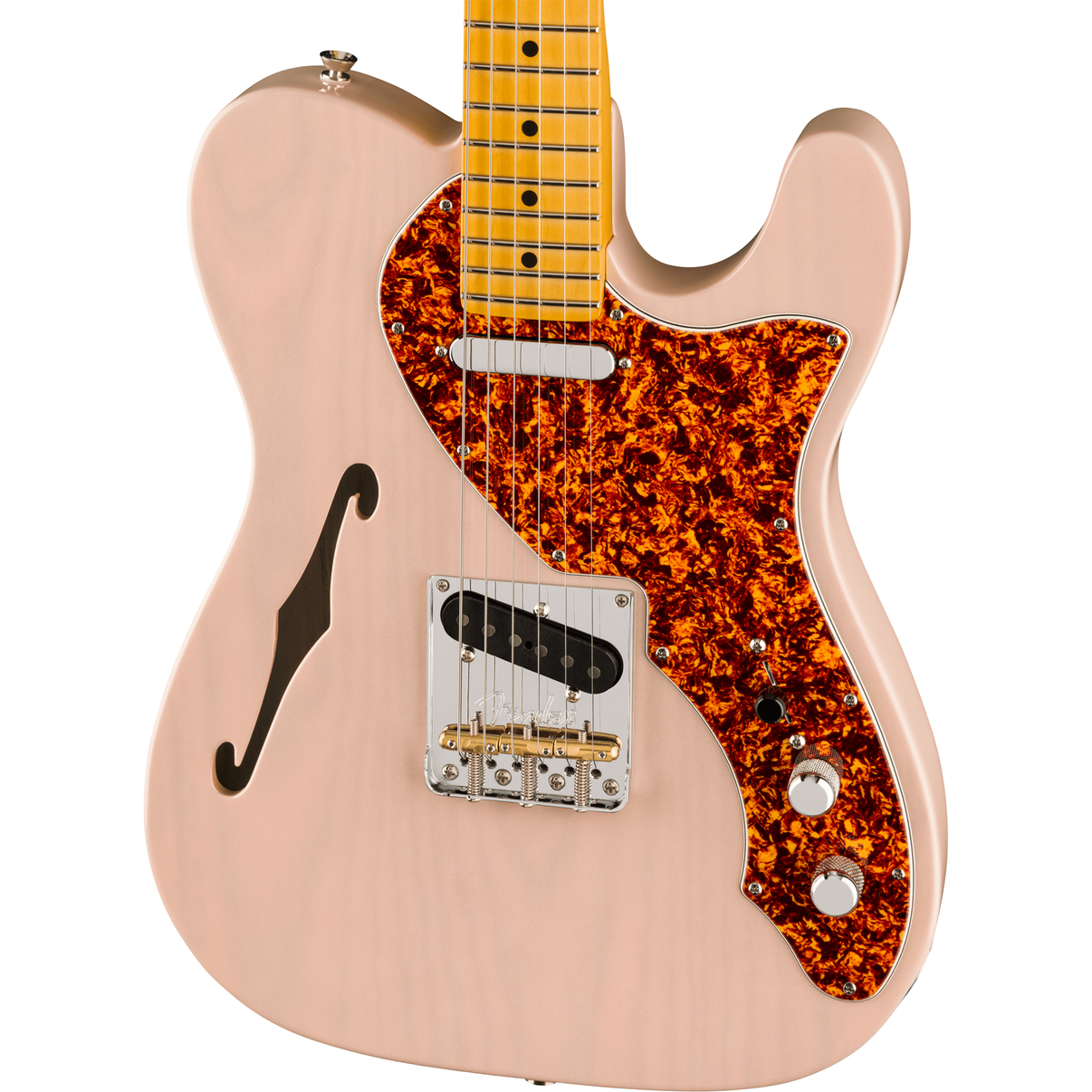 Fender American Professional II Telecaster Thinline - Transparent Shel ...