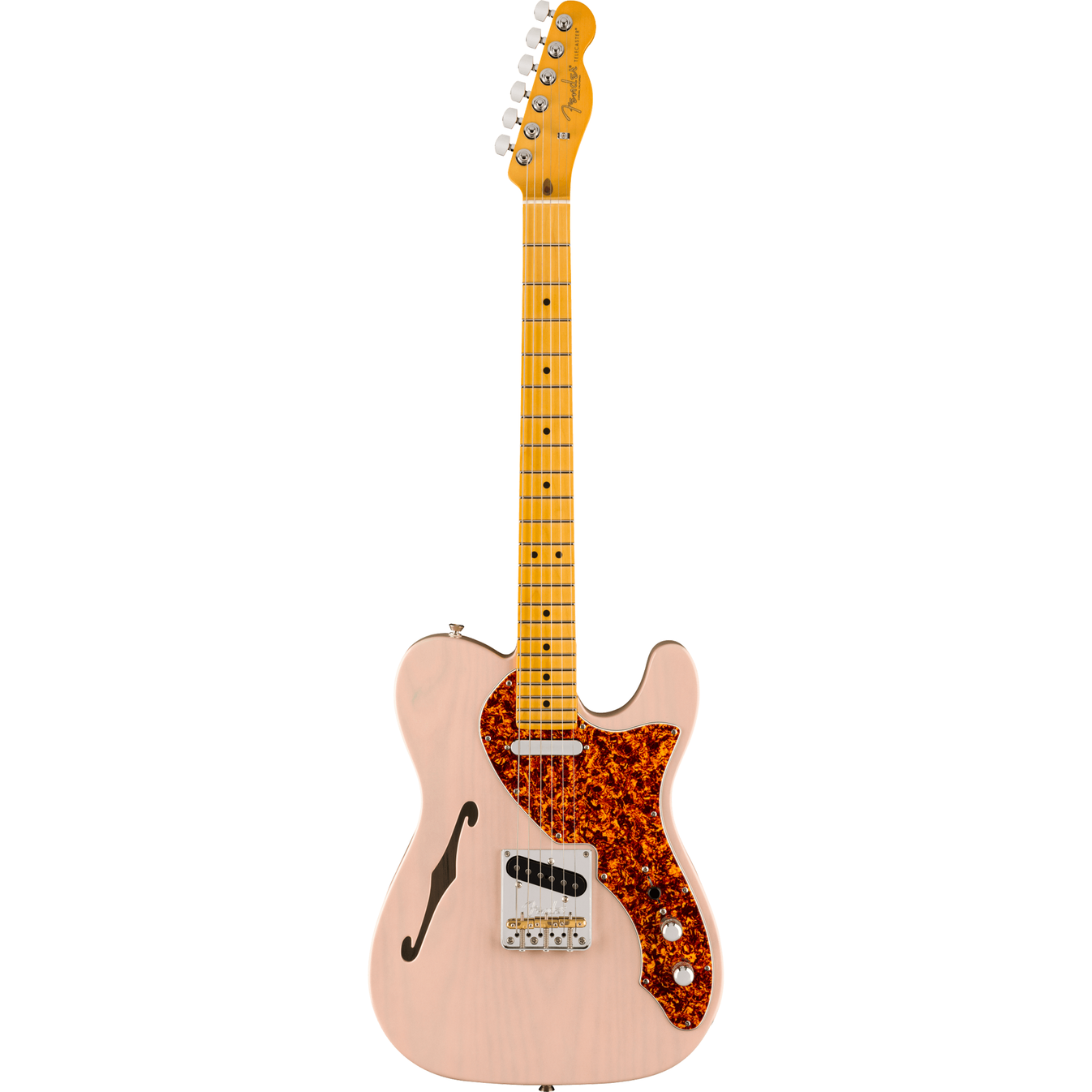 Fender American Professional II Telecaster Thinline - Transparent Shel ...