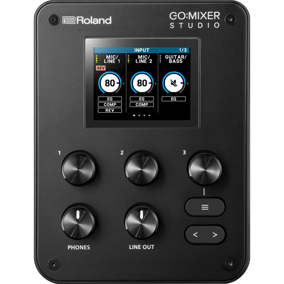Roland GO:MIXER STUDIO Streaming Mixer – Alto Music