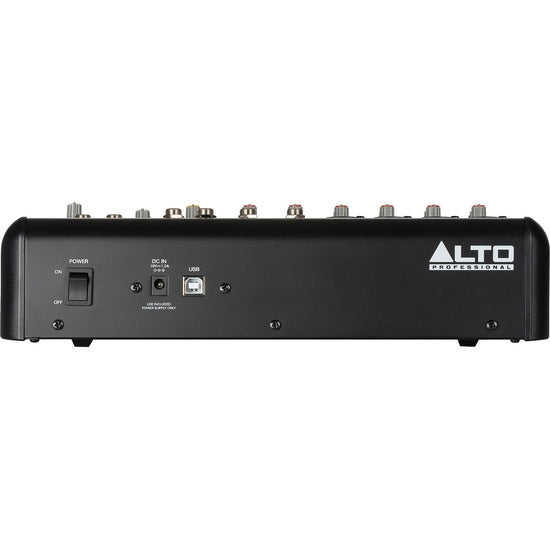 Alto Professional TrueMix 800 Portable 8-Channel Analog Mixer with USB ...