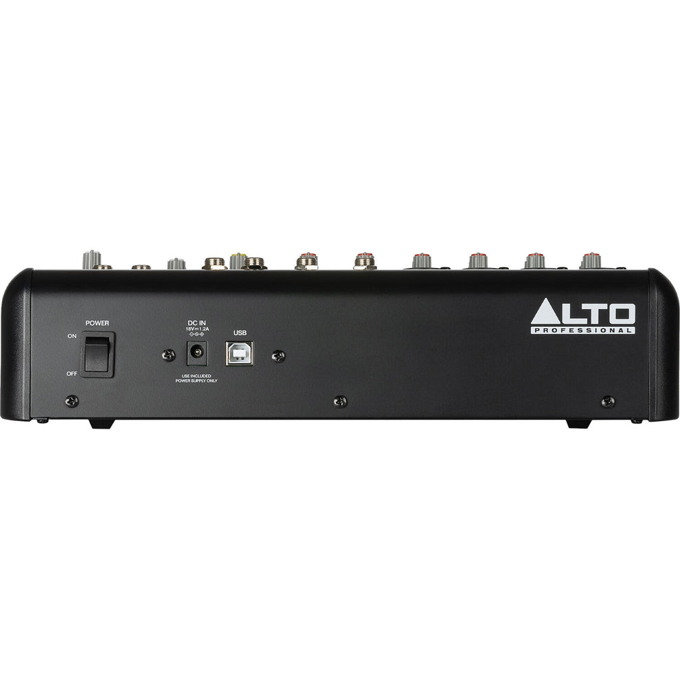 Alto Professional TrueMix 800 Portable 8-Channel Analog Mixer with USB ...