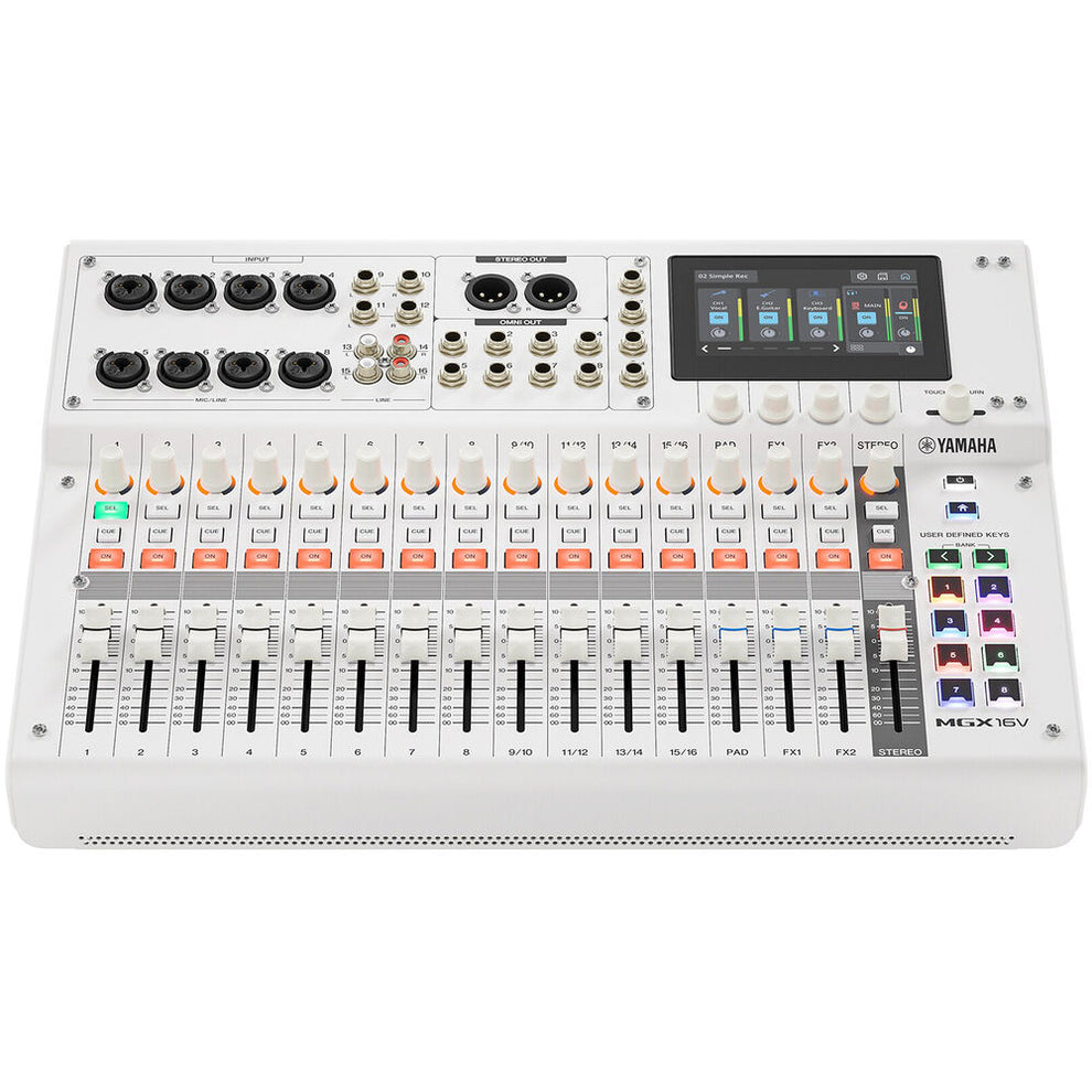 Yamaha MGX16V 22-Channel Digital Mixing Console with Video Interface ...