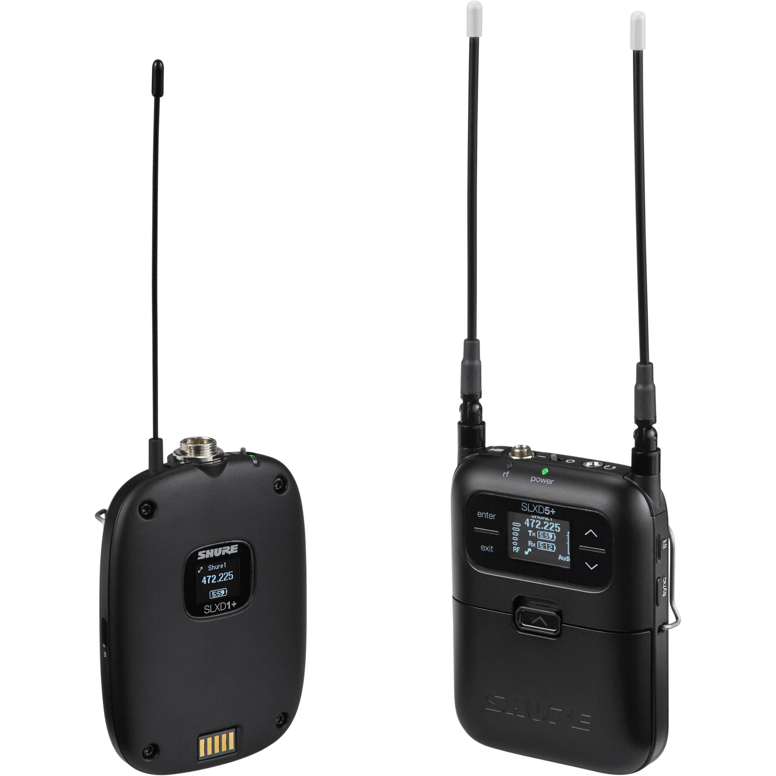 Shure SLXD15+ Wireless Bodypack System - G57 Frequency – Alto Music