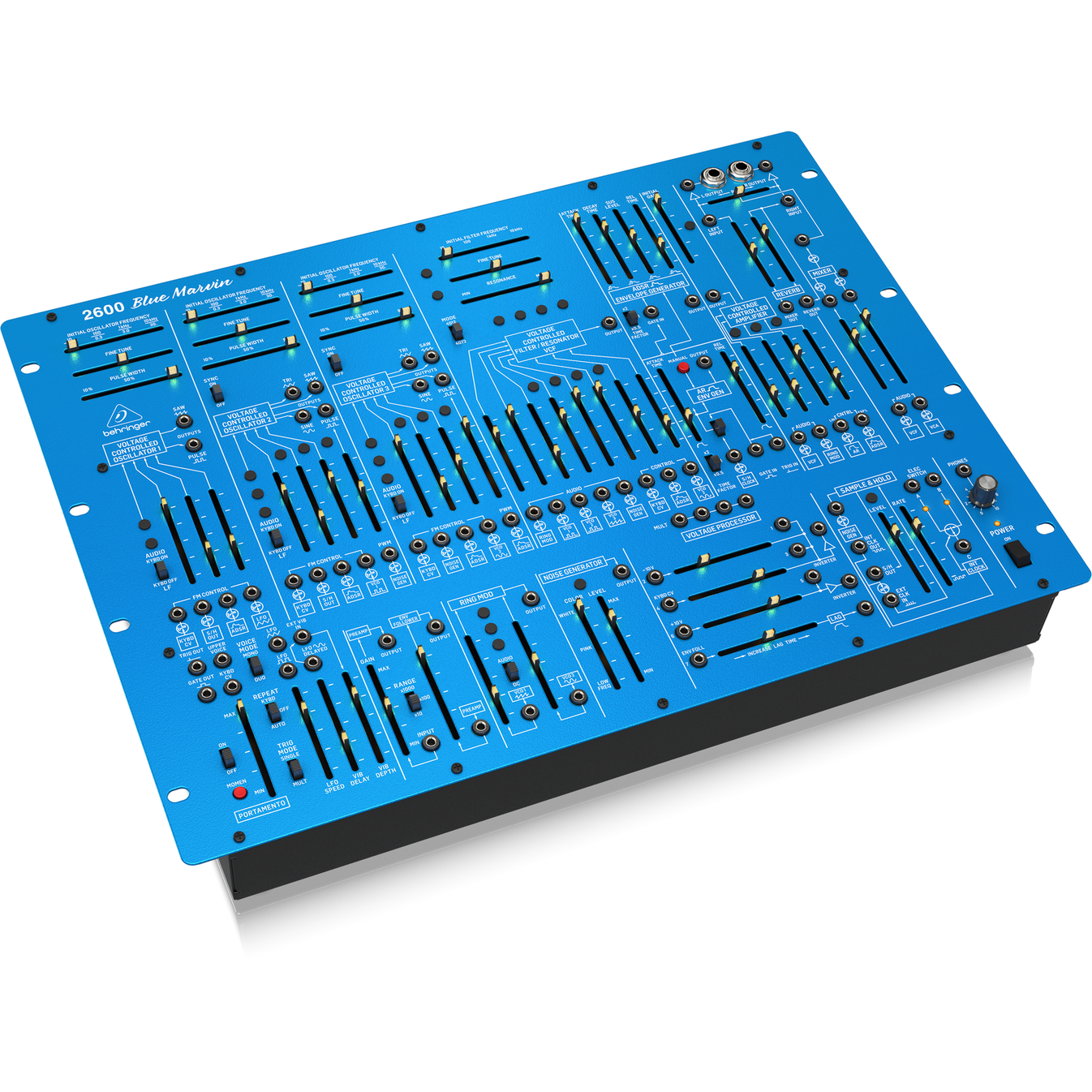 Behringer 2600 Blue Marvin Limited-Edition Analog Semi-Modular Synthes ...