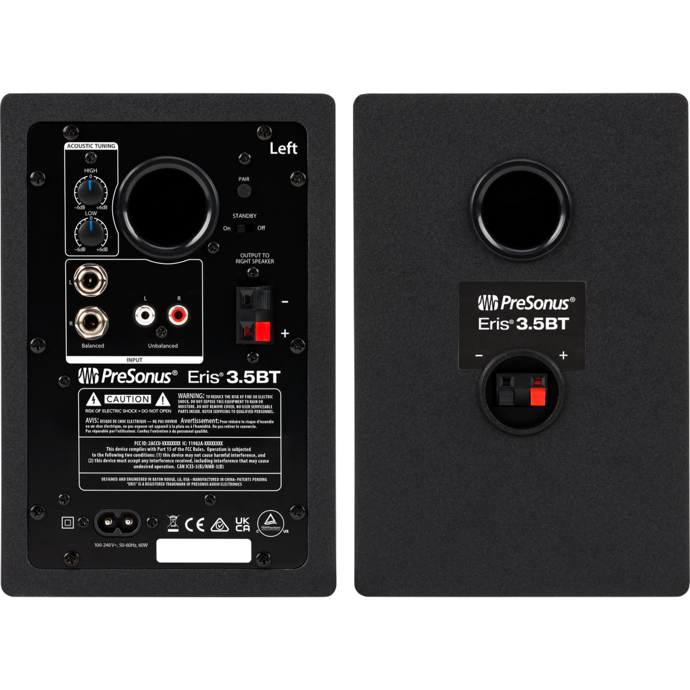 Presonus Eris 3.5 2nd Gen 3.5-inch Media Reference Monitors Pair – Alto ...