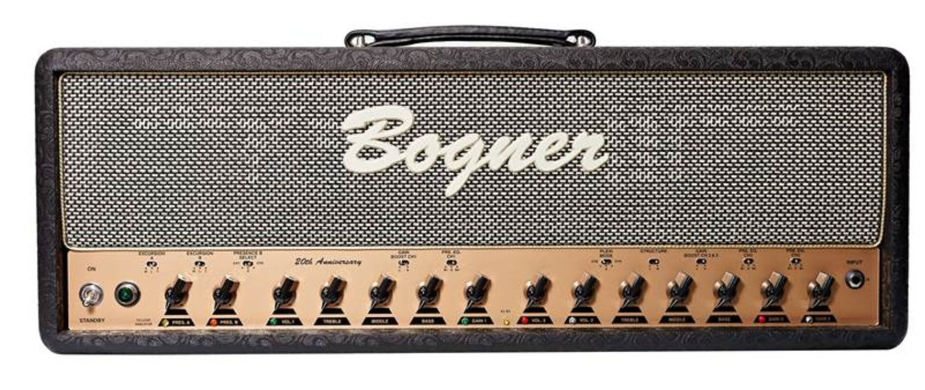 Bogner 20th Anniversary Ecstacy Head 6L6 Tubes – Alto Music