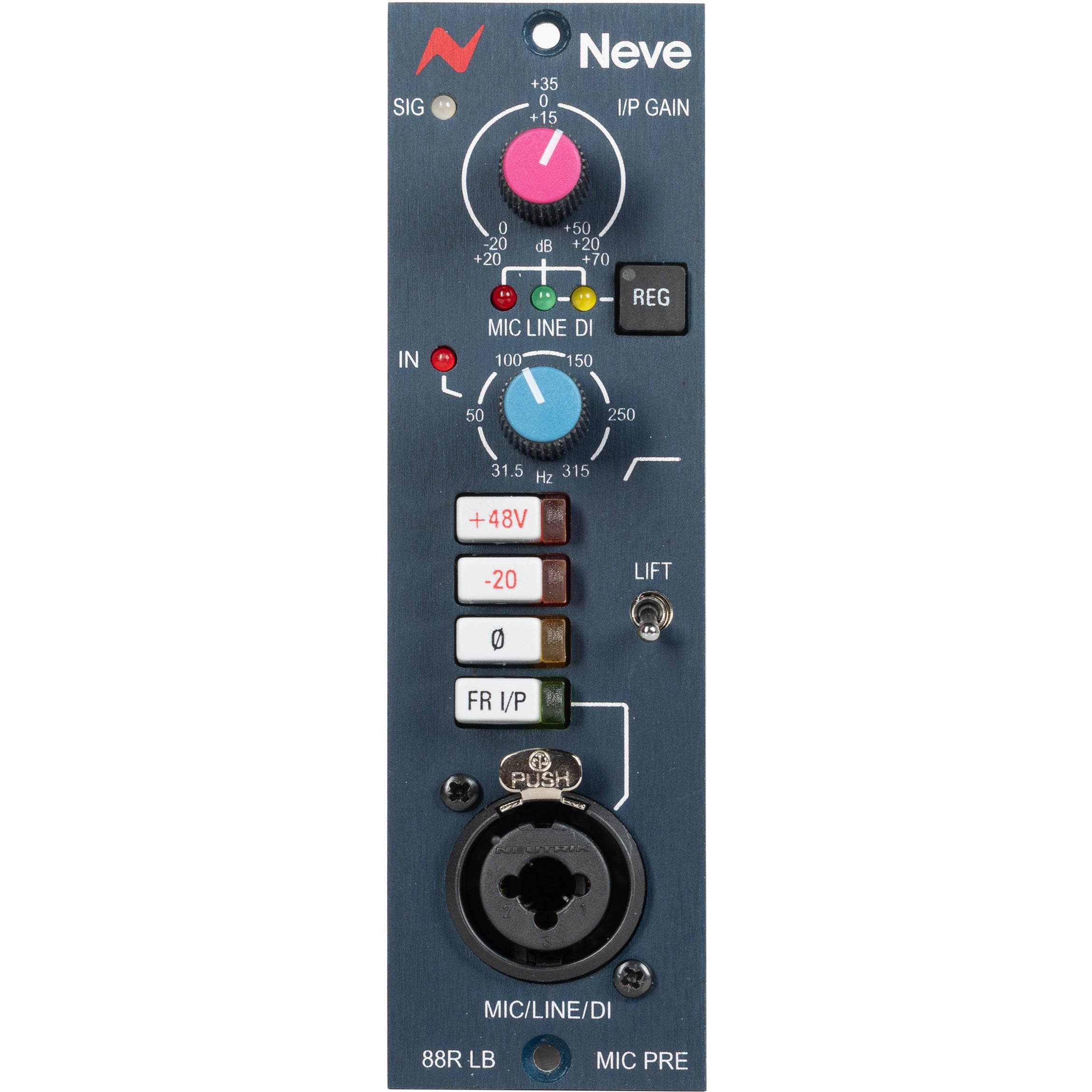 AMS Neve 88RLB 500-Series Lunch Box Mic Pre – Alto Music