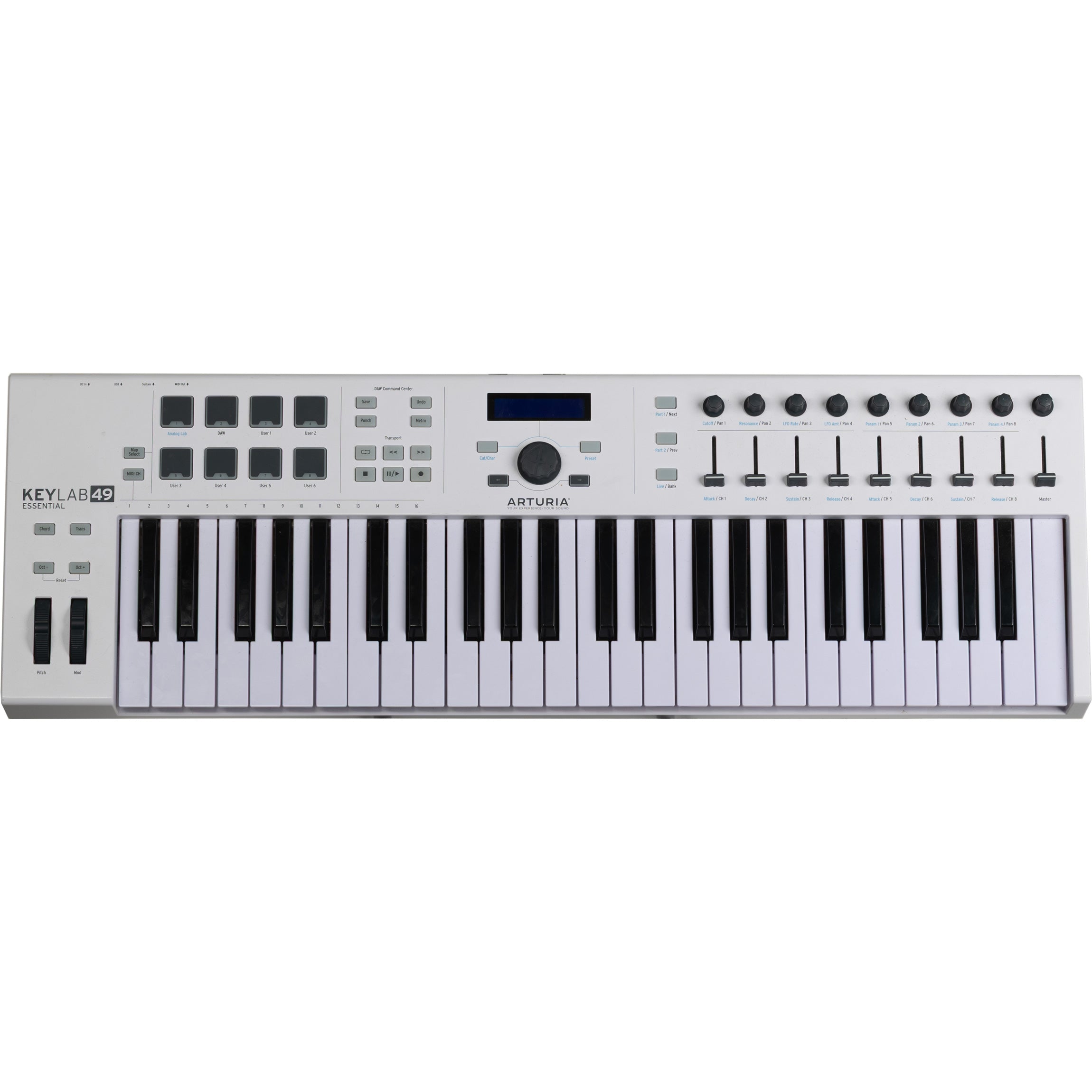 Arturia KeyLab 49 Essential 49-Key MIDI Controller Keyboard – Alto Music