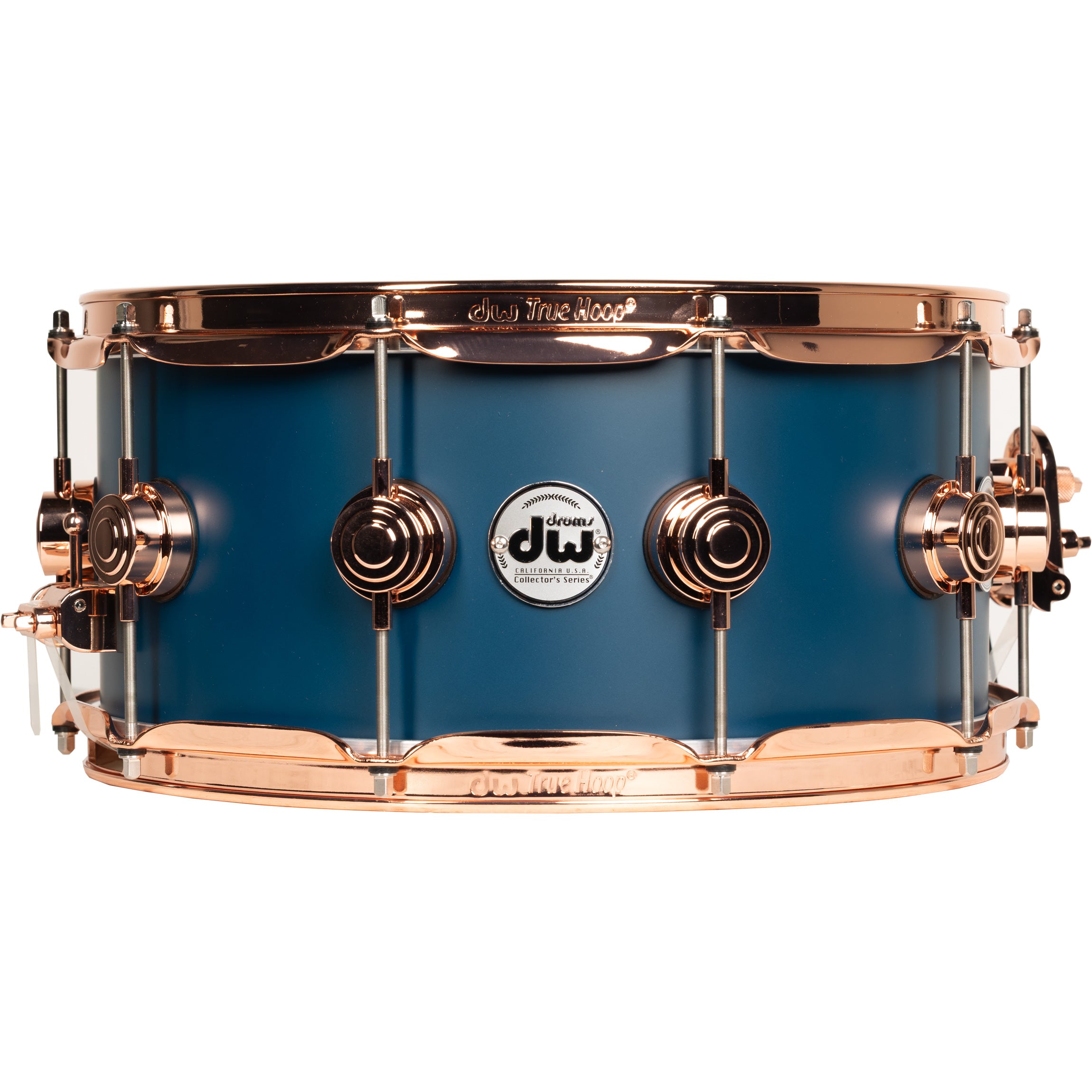 Drum Workshop Collectors Series 6.5x14 Snare Drum - Ocean Blue Hard Sa ...