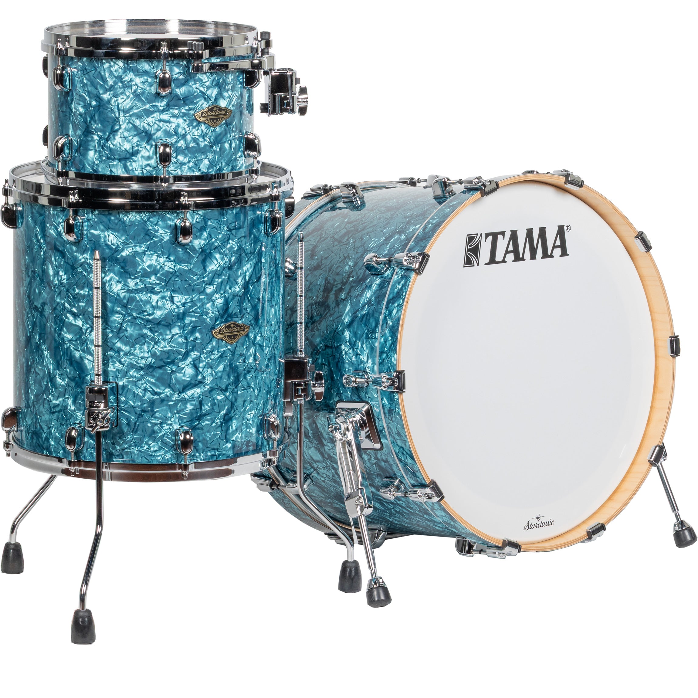 Tama Starclassic Walnut/Birch 3-Piece Shell Pack - Turquoise Pearl ...