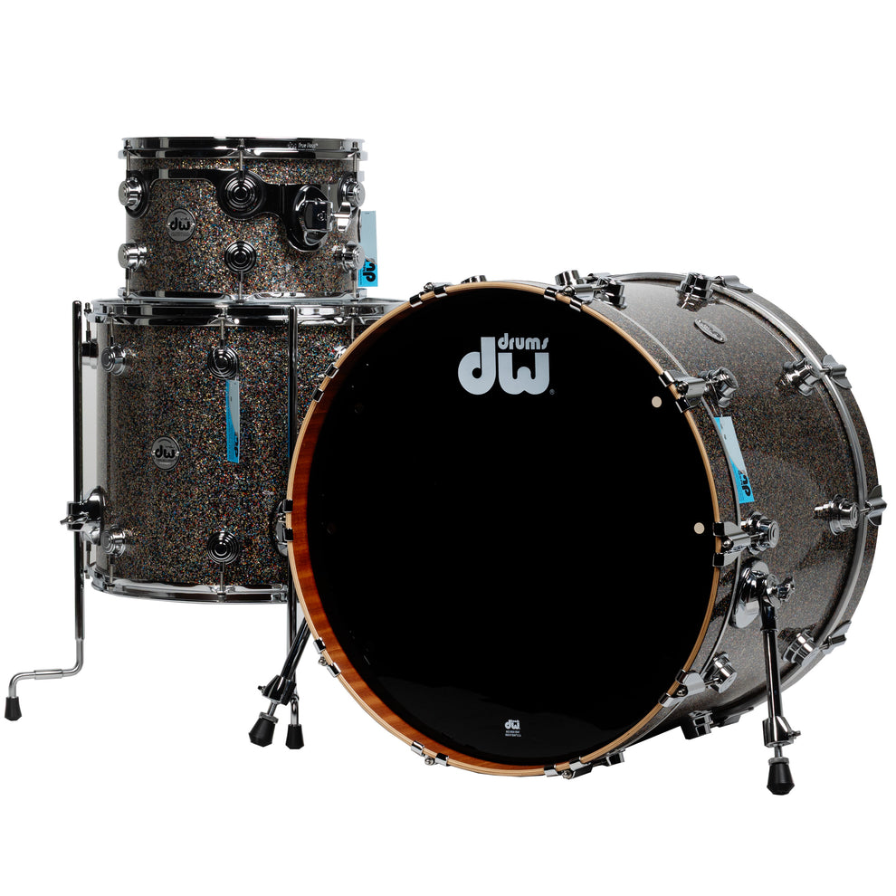 Drum Workshop Collectors Series 3-Piece Shell Kit - Confetti Sparkle ...