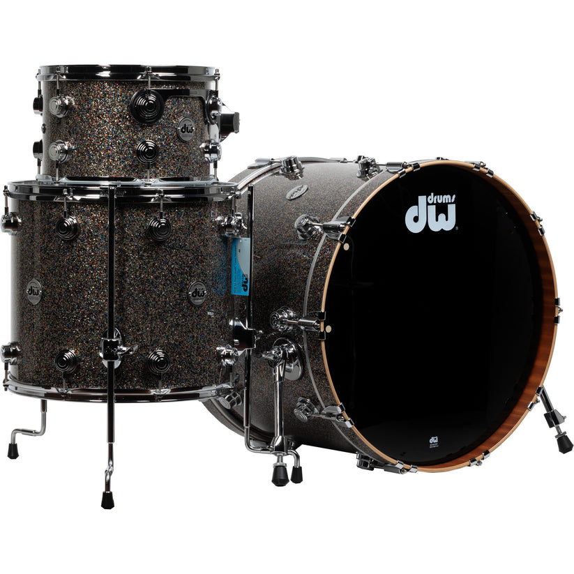 Drum Workshop Collectors Series 3-Piece Shell Kit - Confetti Sparkle ...