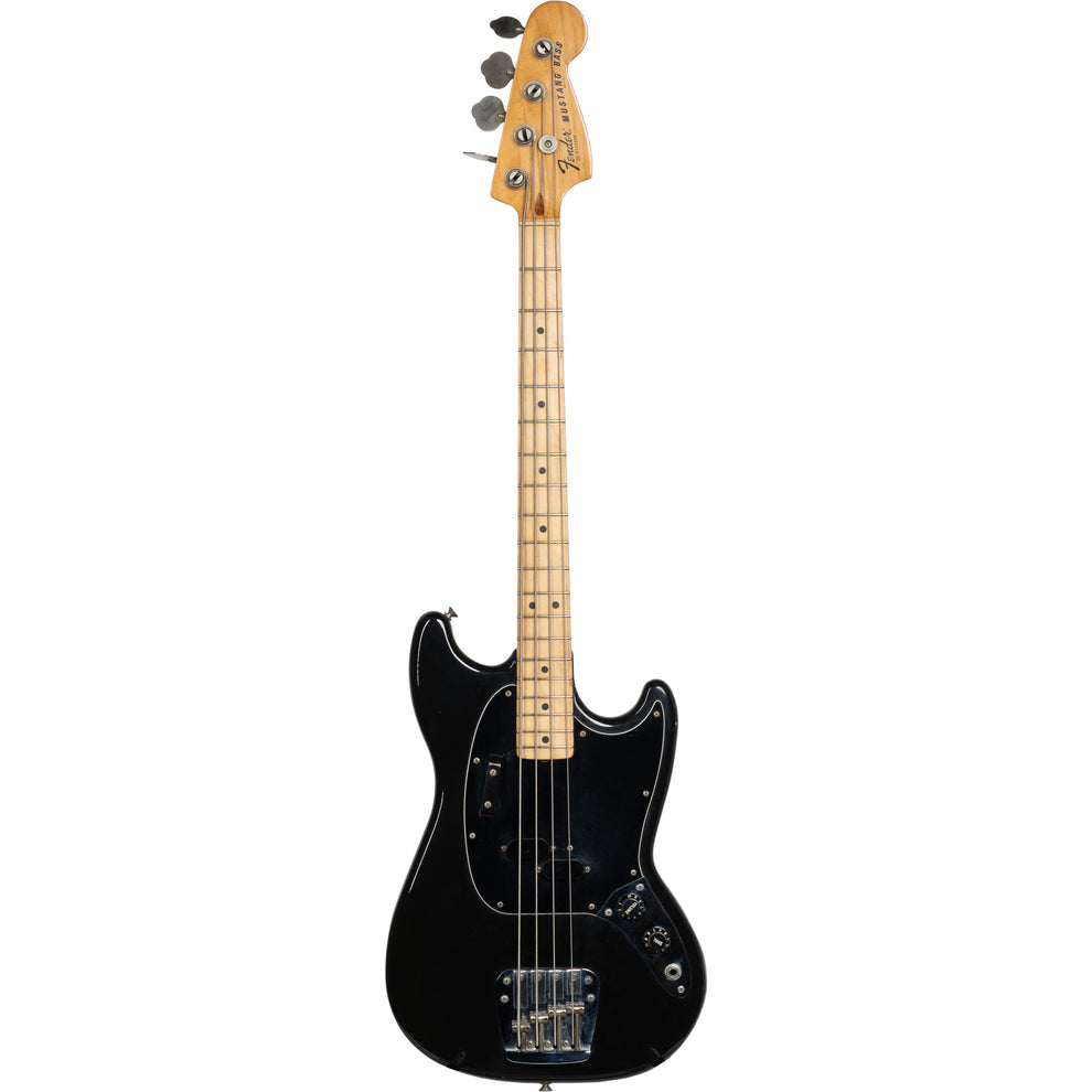 Fender Vintage 1978 Mustang Bass Guitar - Black – Alto Music
