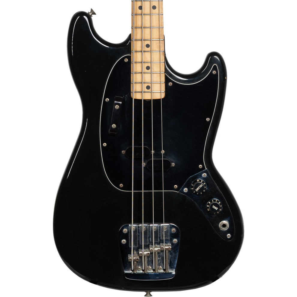 Fender Vintage 1978 Mustang Bass Guitar - Black – Alto Music
