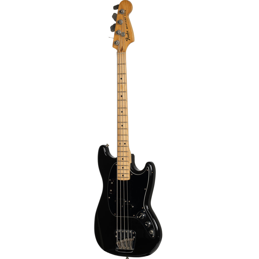 Fender Vintage 1978 Mustang Bass Guitar - Black – Alto Music