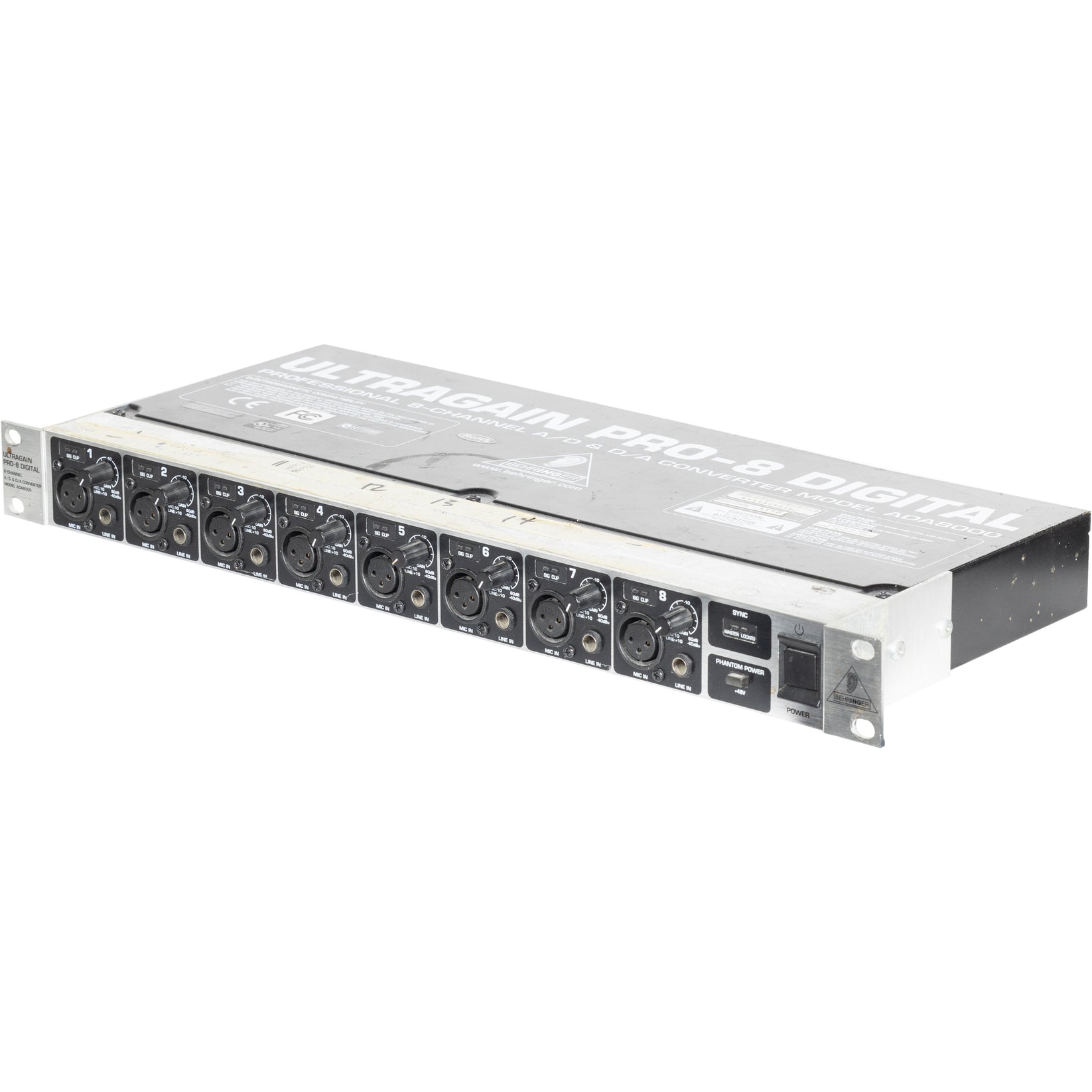 Behringer Ultragain Pro 2-Channel Tube Microphone Preamplifier – Alto Music