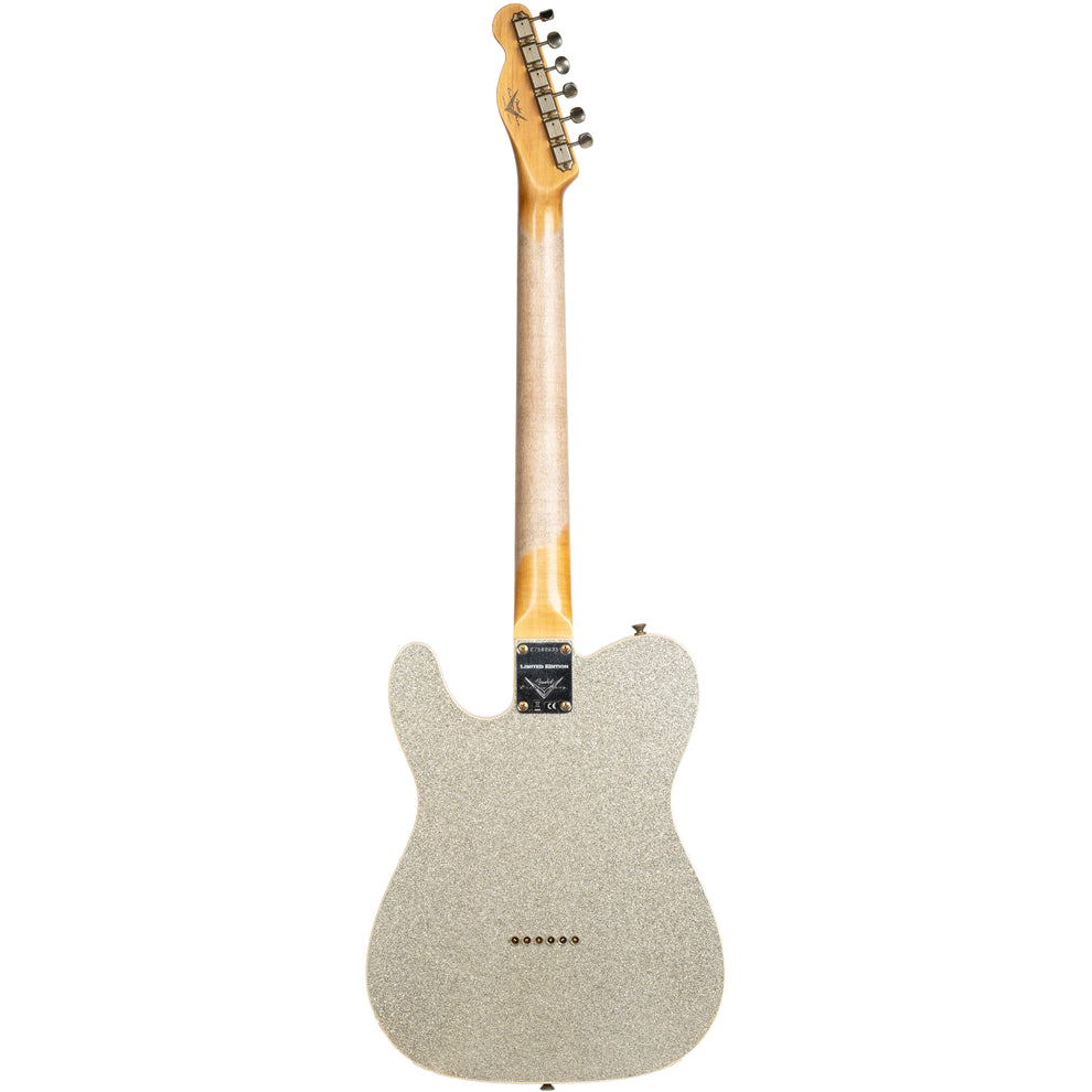 Fender Custom Shop - ‘60 Telecaster Custom Thinline - Aged Silver Spar ...