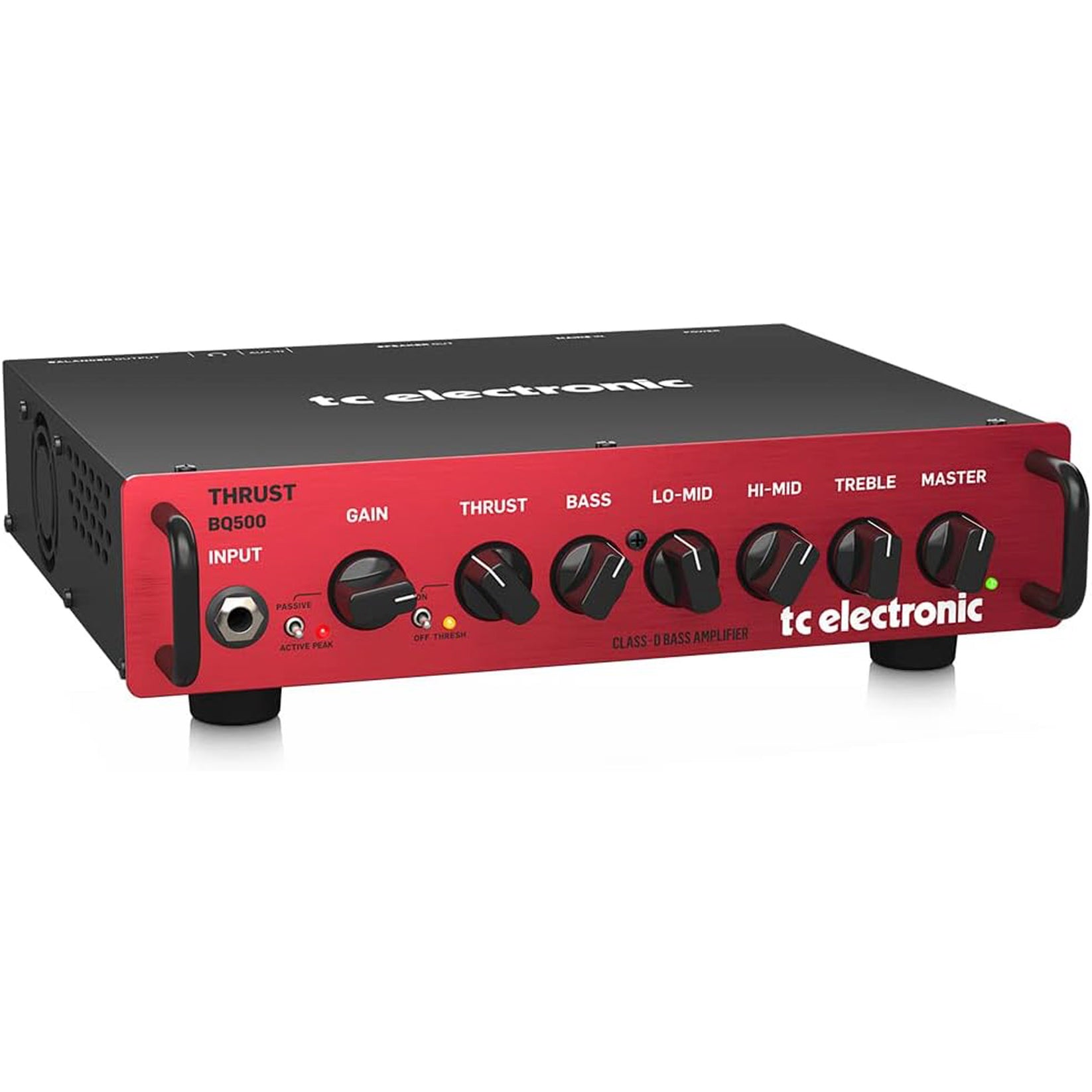 TC Electronic BQ500 500W Portable Bass Head w/Mosfet Preamp & Thrust C ...