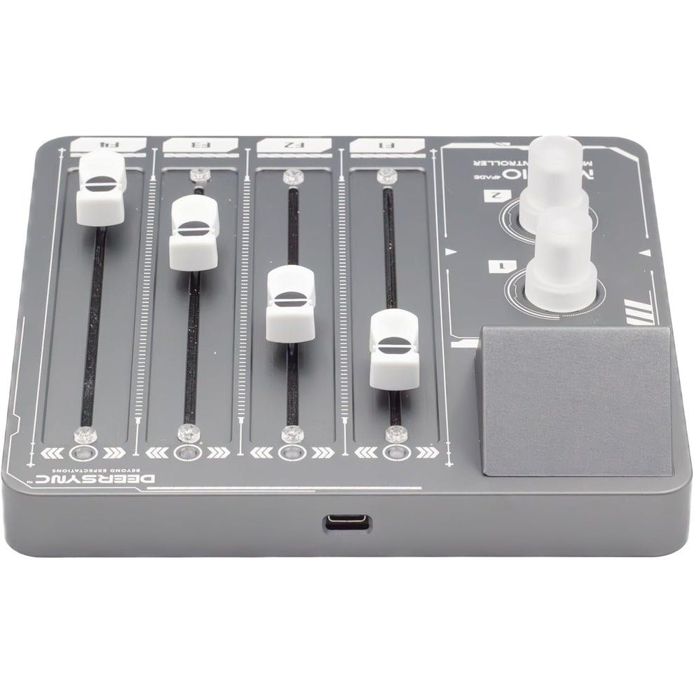 Deersync M-Brio 4FADE 4 Fader Midi CC DAW Controller – Alto Music