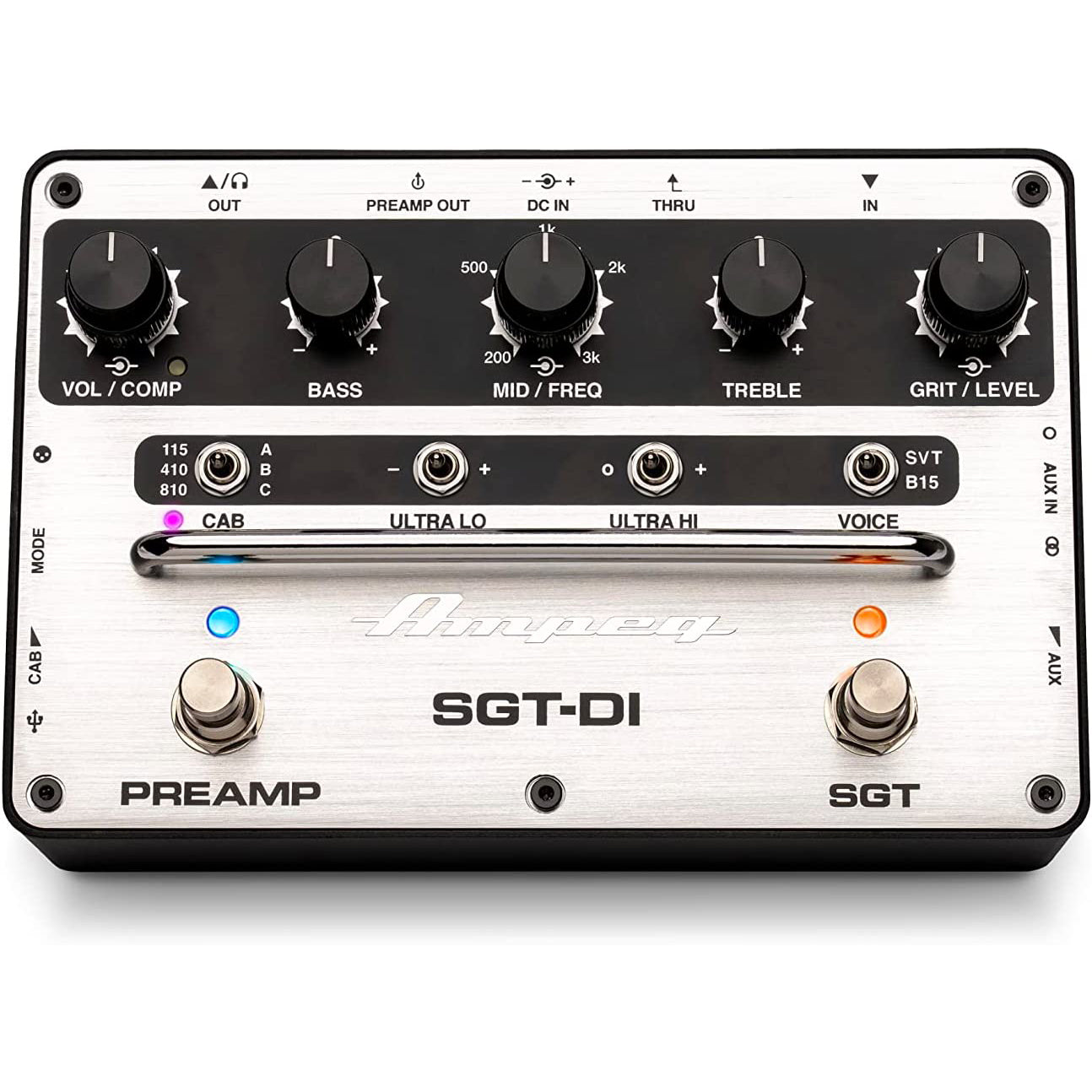 Ampeg SGT-DI Bass DI Pedal – Alto Music
