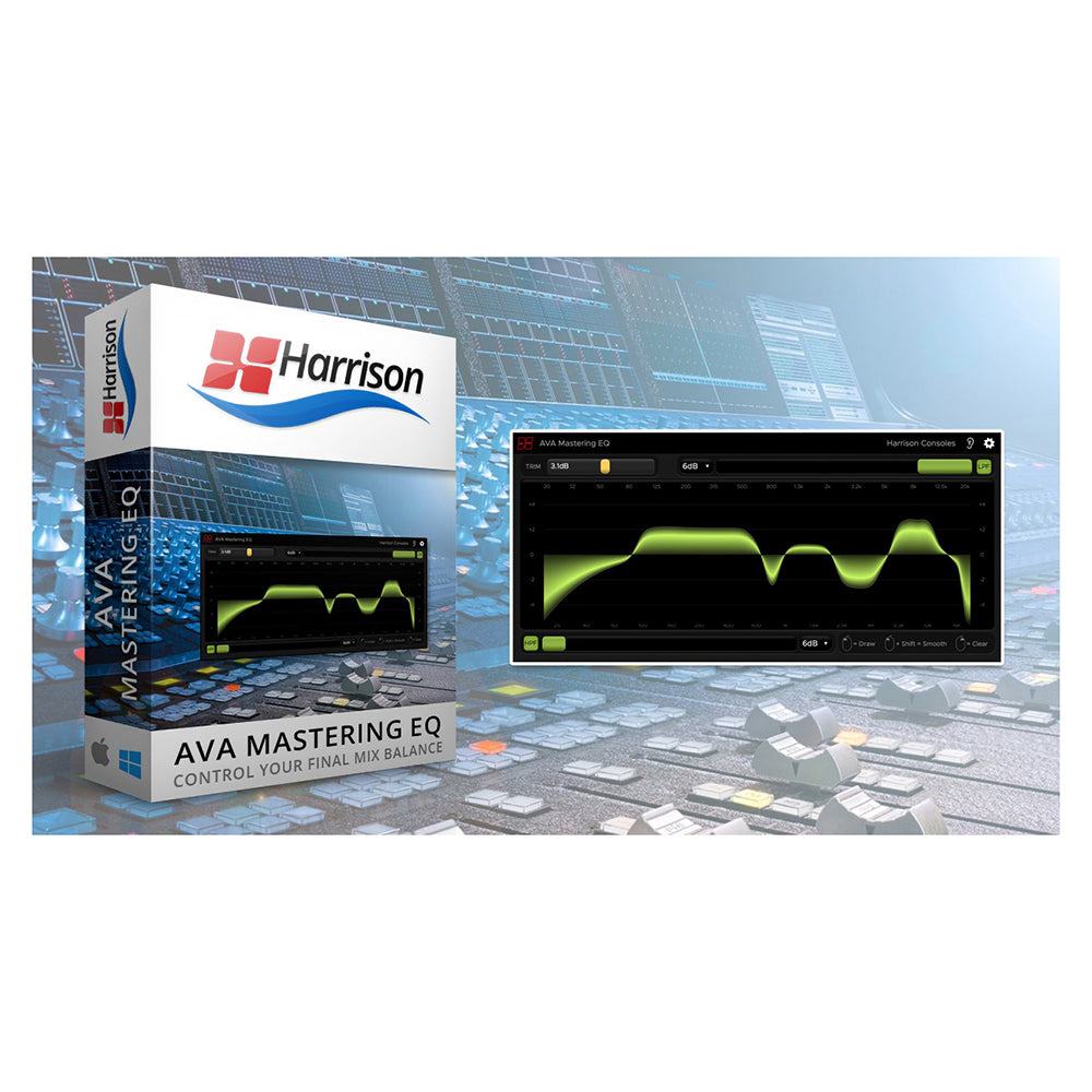 Harrison Consoles AVA Mastering EQ Plug-In – Alto Music