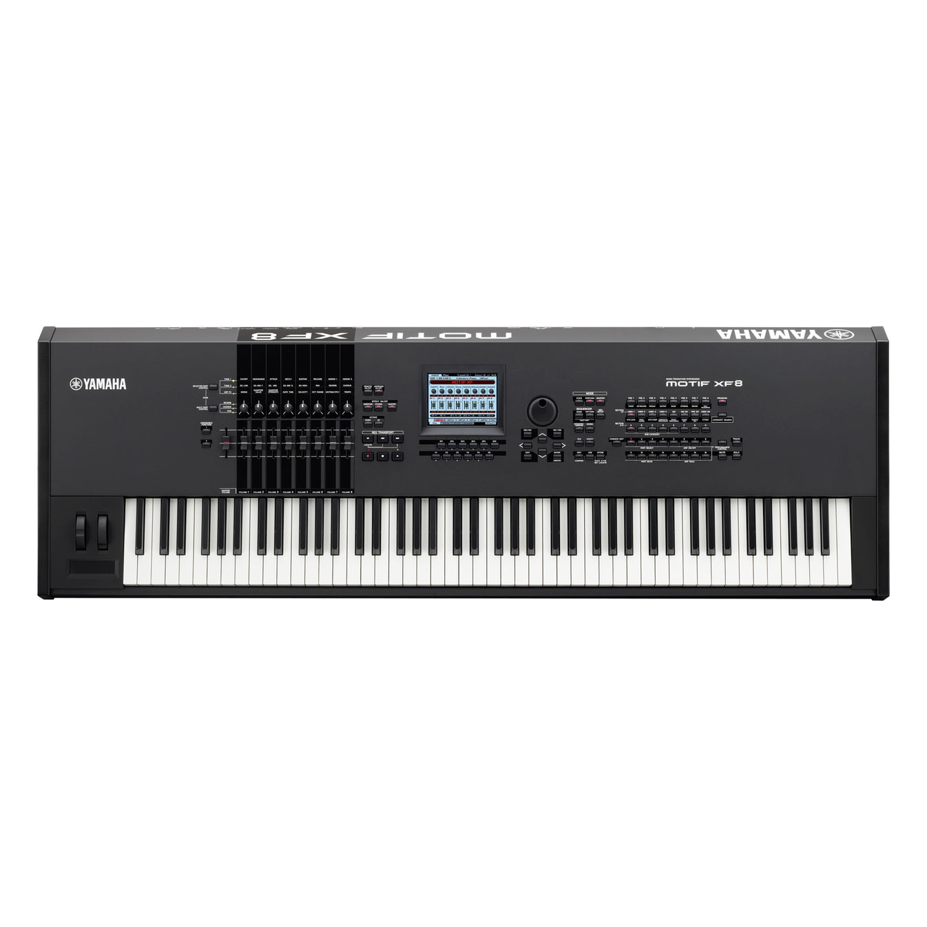 Yamaha Motif XF8 Synthesizer Workstation with 88-Weighted Keys (D1737 ...