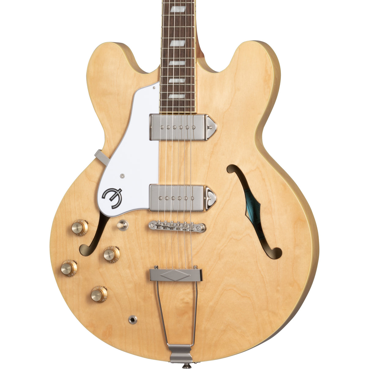 Epiphone Casino Left Handed Hollow Body Electric Guitar - Natural ...