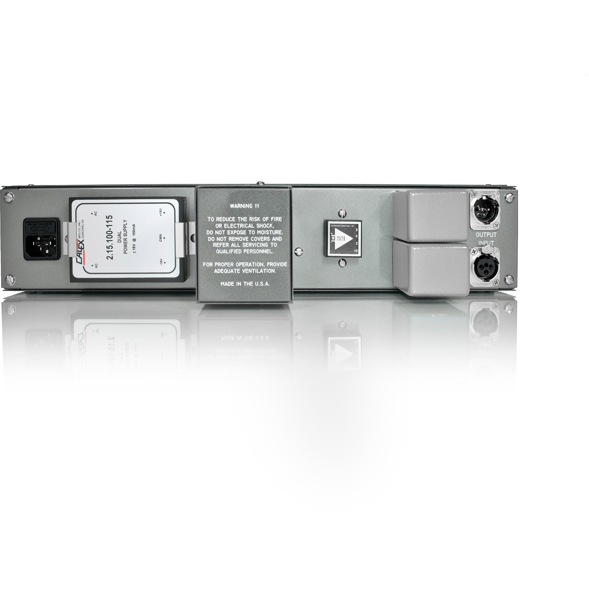 Pultec EQP-1S3-SS Solid State Equalizer 2U with API Gain Stage, Blue F ...