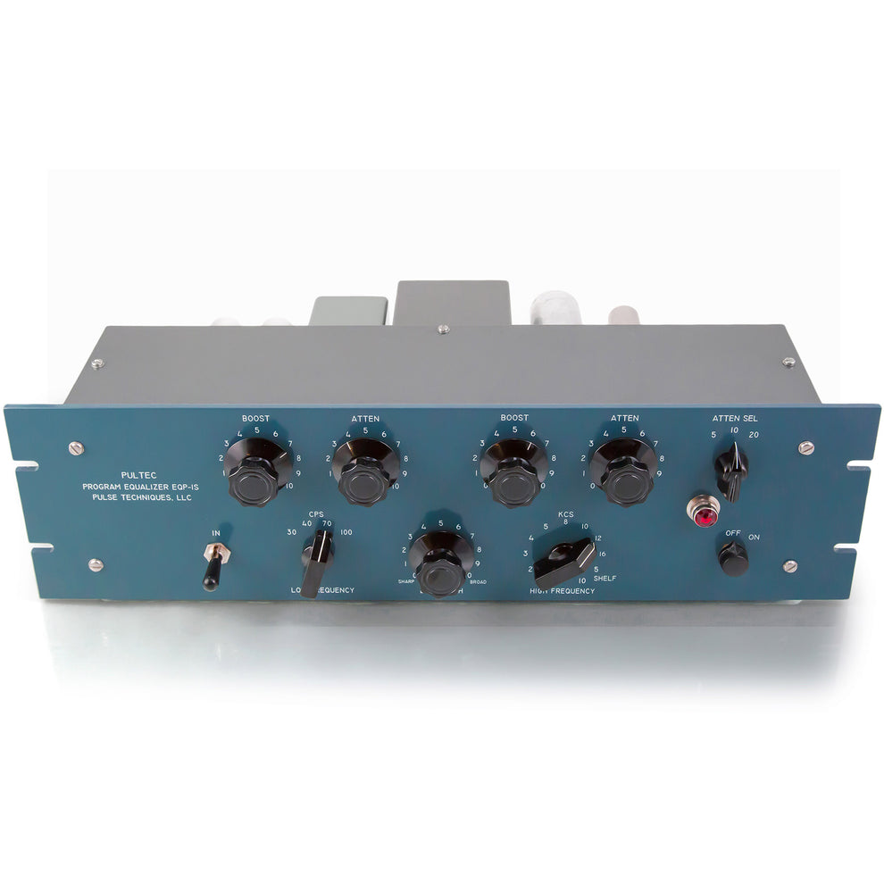 Pultec EQP-1S Tube Program Equalizer, Blue Faceplate – Alto Music