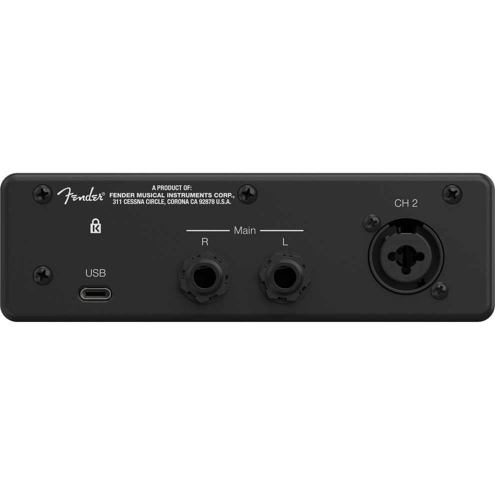 Fender Studio Quantum LT 2 USB-C Audio Interface – Alto Music