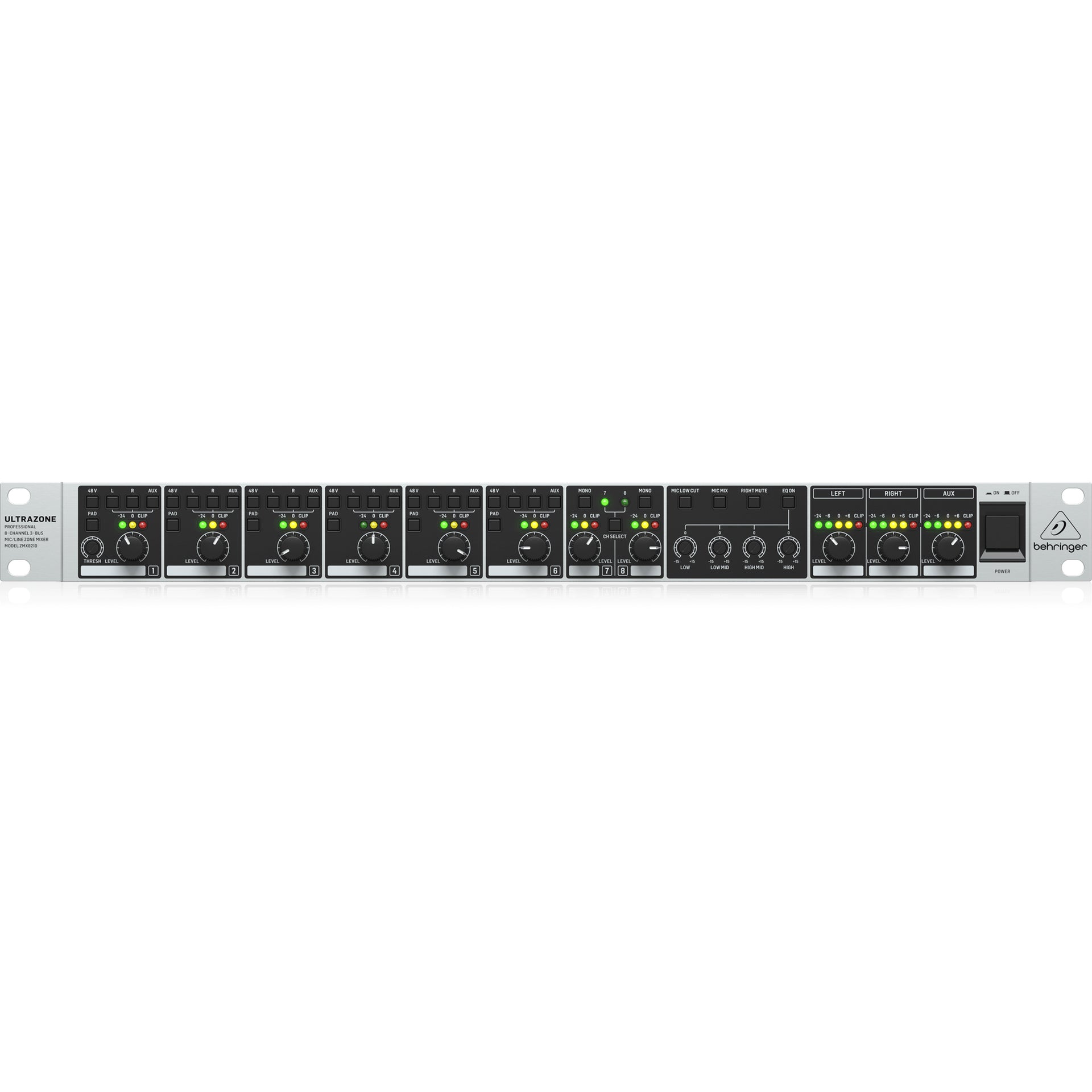 Behringer Zmx8210 V2 Rackmount Zone Mixer For Sale Behringer ZMX8210 V2 ...