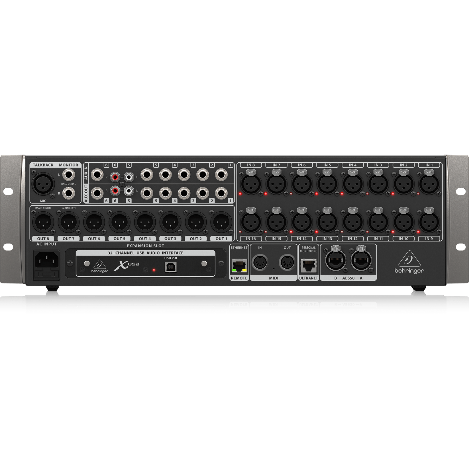 Behringer X32 Rack 40-Input-Channel 25-Bus Digital Rack Mixer – Alto Music