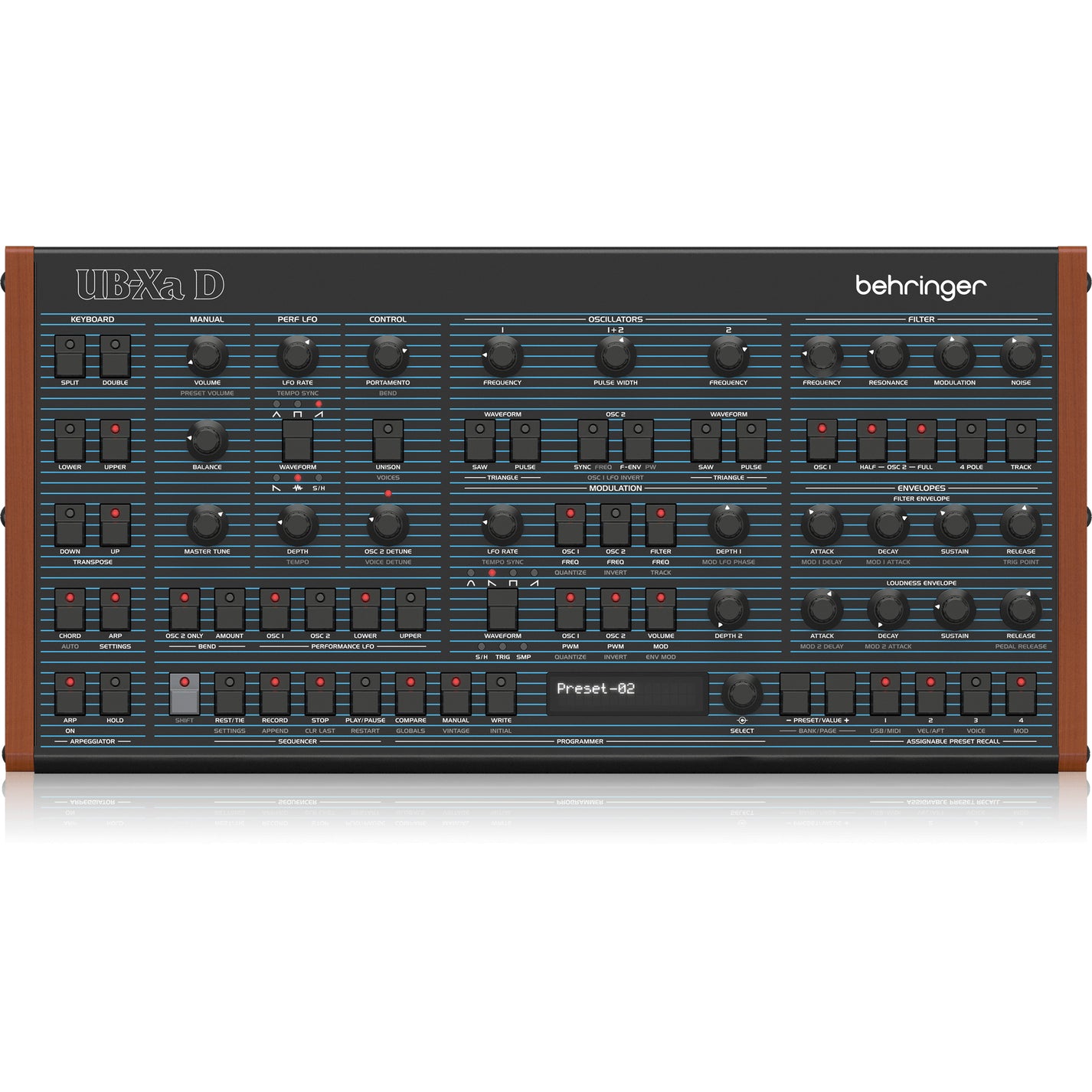 Behringer UB-XA D Desktop Authentic Analog 16-Voice Desktop Synthesize – Alto Music