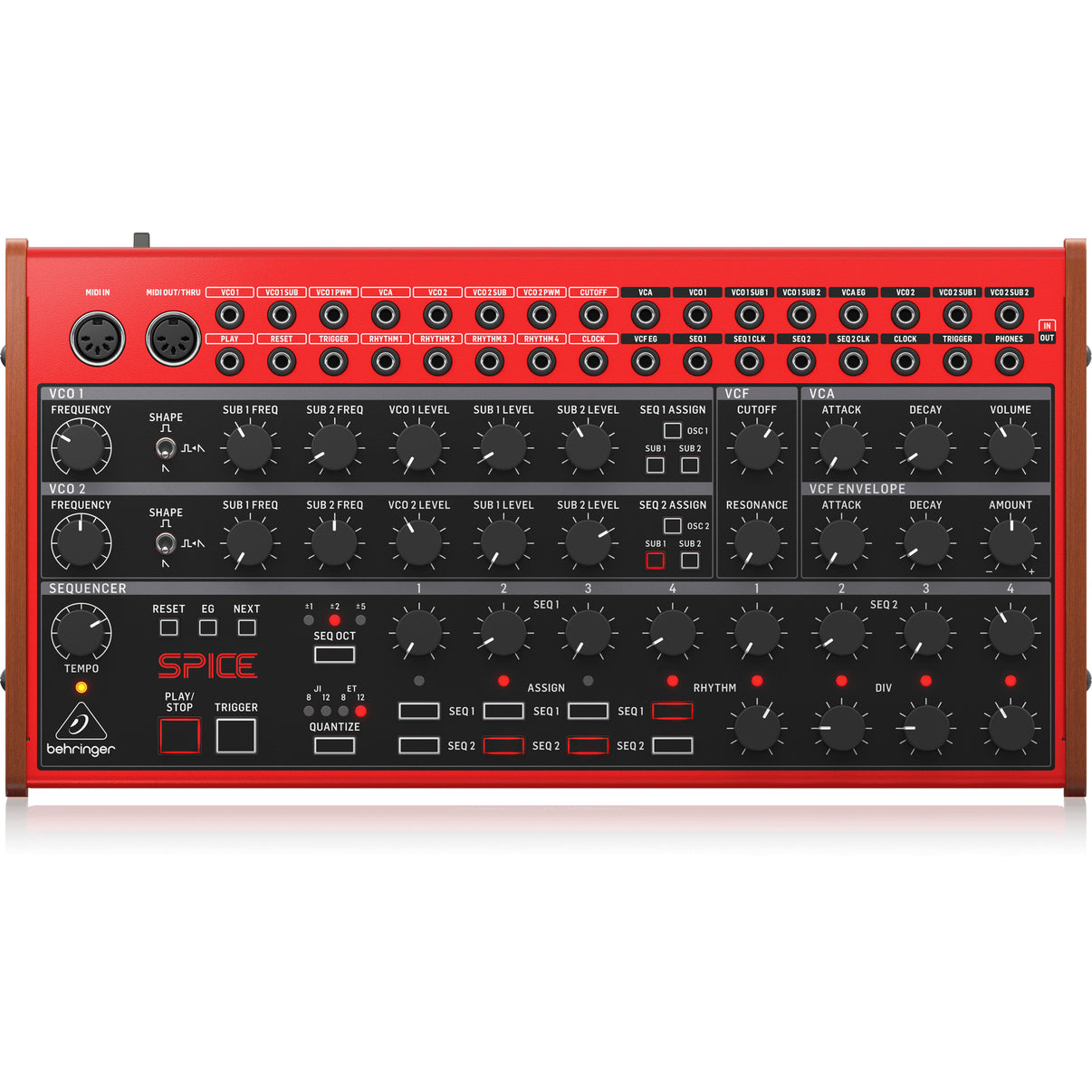 Behringer Spice Analog Semi-Modular Polyrhythmic Synthesizer – Alto Music