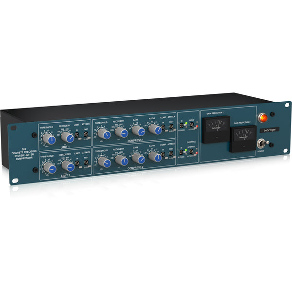 Behringer 369 Classic 2-Channel Precision Stereo Compressor and Limite ...