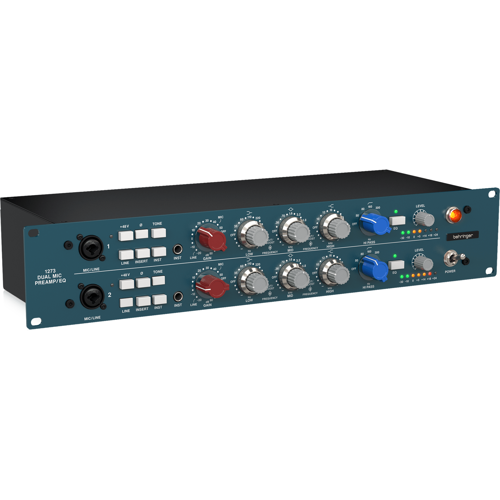 Behringer 1273 Vintage Stereo Microphone Preamp – Alto Music