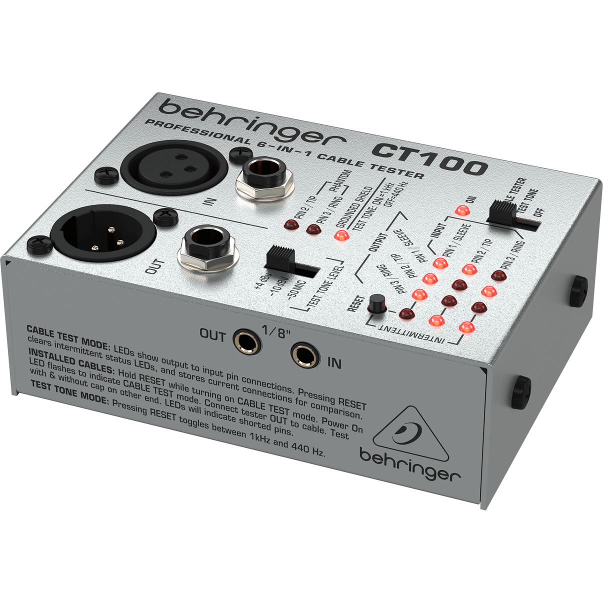 Behringer CT100 Cable Tester – Alto Music
