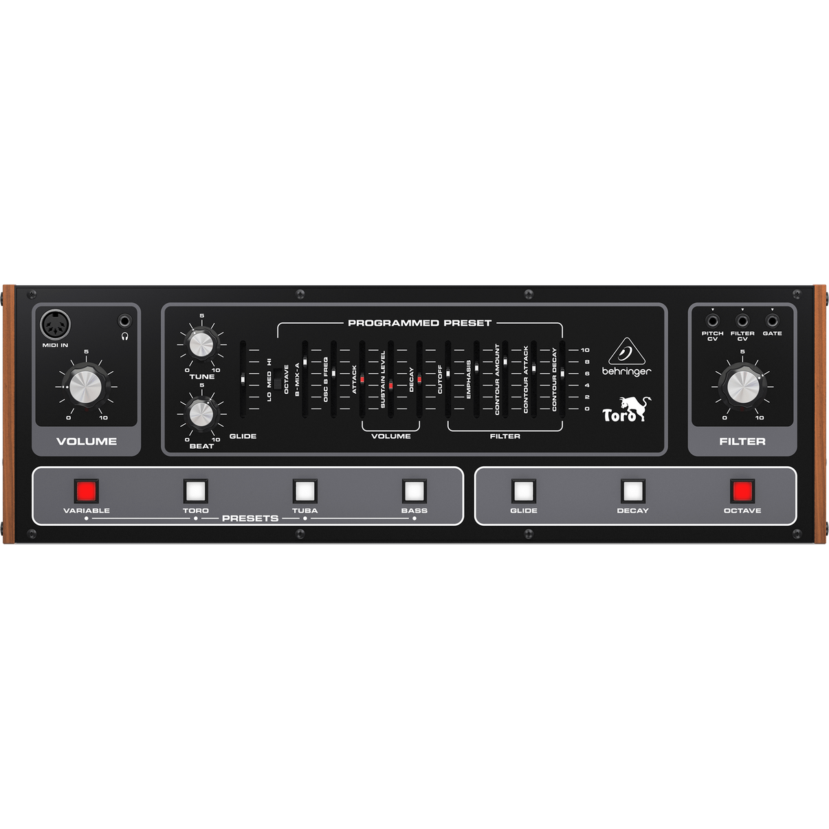 Behringer TORO Classic Analog Bass Synthesizer – Alto Music