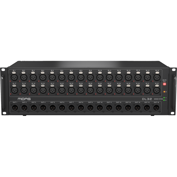 Midas DL32 32 Input/16 Output Stage Box – Alto Music