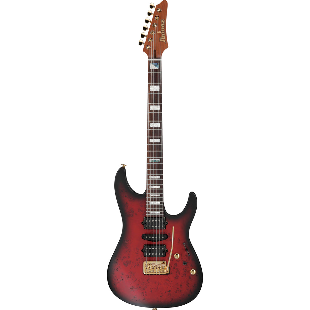 Ibanez KIKO300 Kiko Loureiro Signature Electric Guitar - Ruby Red Sunb ...