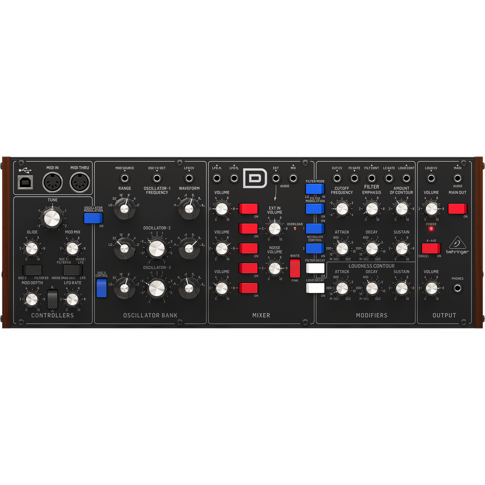 Behringer Model D Analog Synthesizer – Alto Music