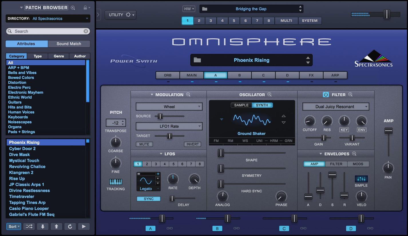 Spectrasonics Omnisphere 2 Virtual Synthesizer Software – Alto Music