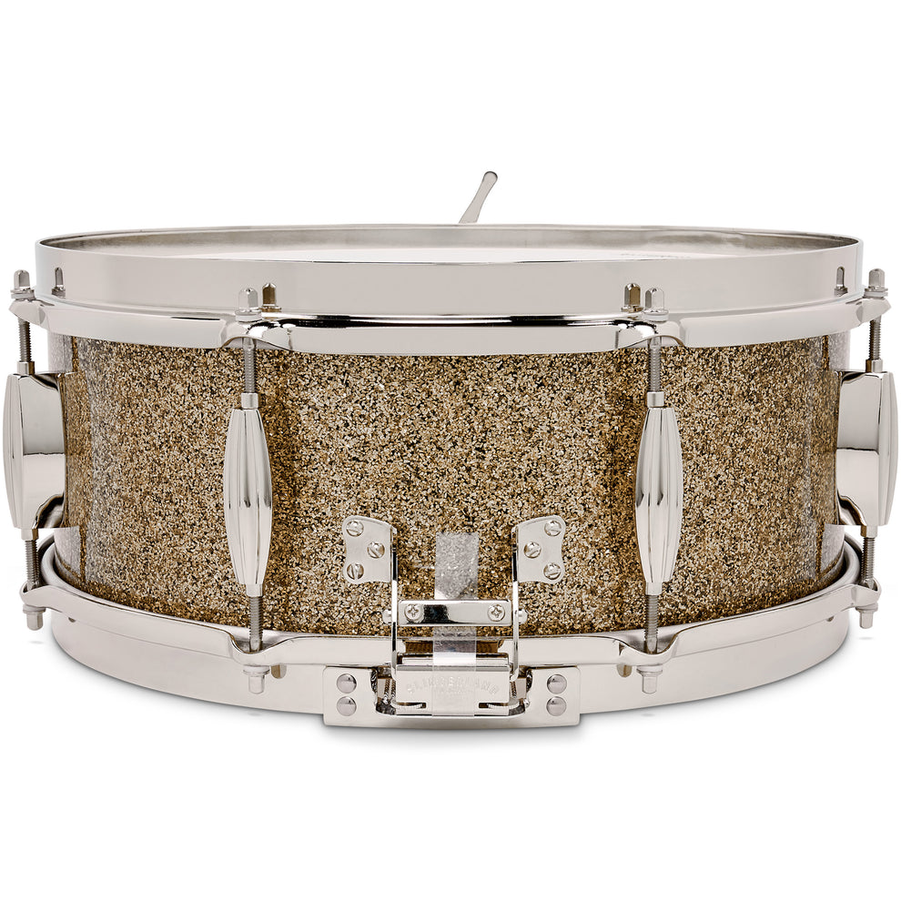 Slingerland Radio King 5.5x14 Solid Maple Snare Drum - Gold Glass ...