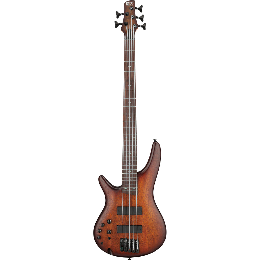 Ibanez SR505A SR Standard Left Handed 5-String Electric Bass - Mahogan ...