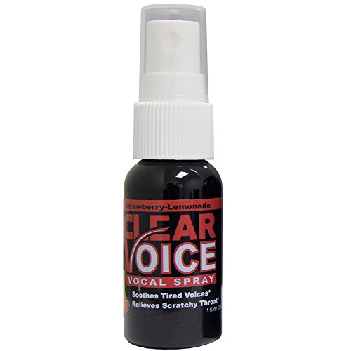 Clear Voice Vocal Spray, Strawberry Lemonade – Alto Music